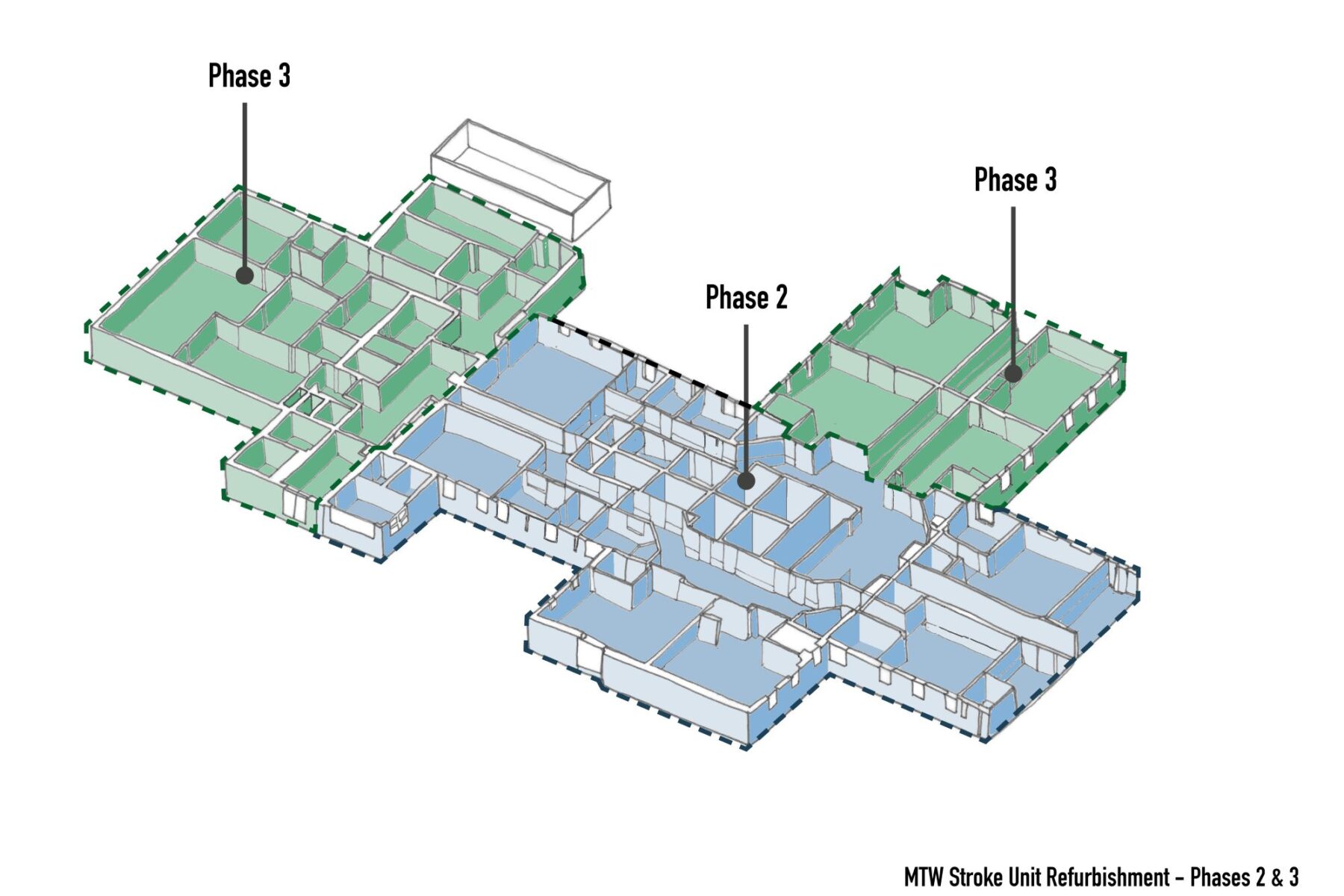 Hyper Acute Stroke Unit, Maidstone Hospital - HMY Architects Hyper Acute Stroke Unit, Maidstone Hospital - HMY Architects
